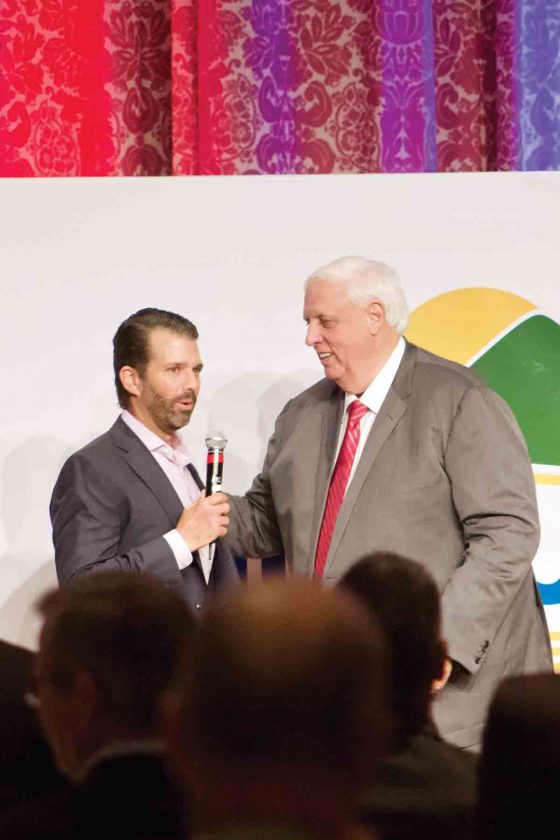Donald Trump Jr. stumps for Justice for second time in five months ...